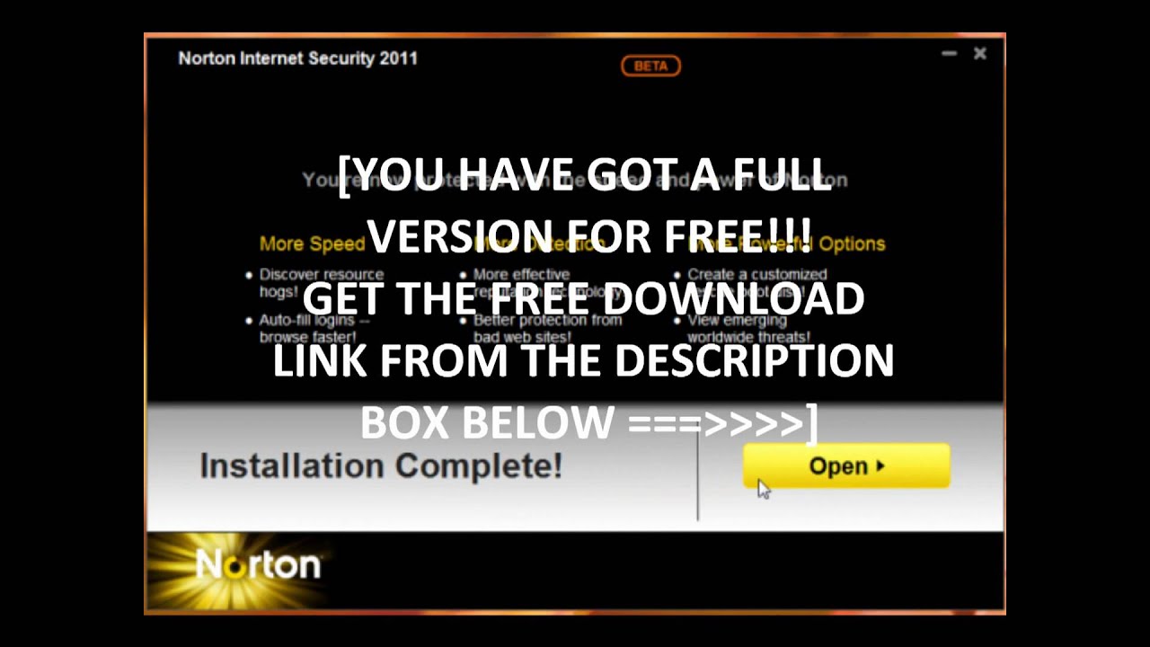 Download free Norton 2011 Antivirus, 360 (v4.0), Internet Security ...