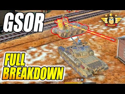 GSOR THE TANK GUIDE REVIEW GAMEPLAY WORLD OF TANKS BLITZ - YouTube