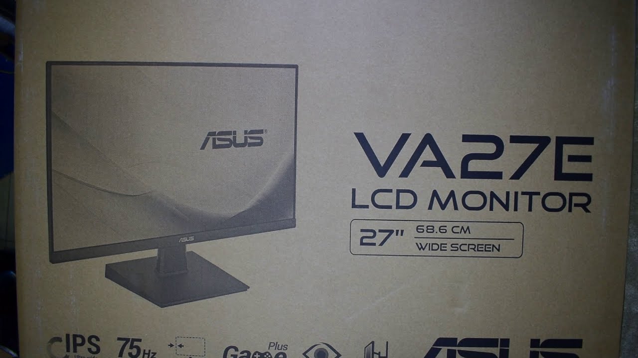 ASUS 27 inch LCD Unboxing & Review - YouTube