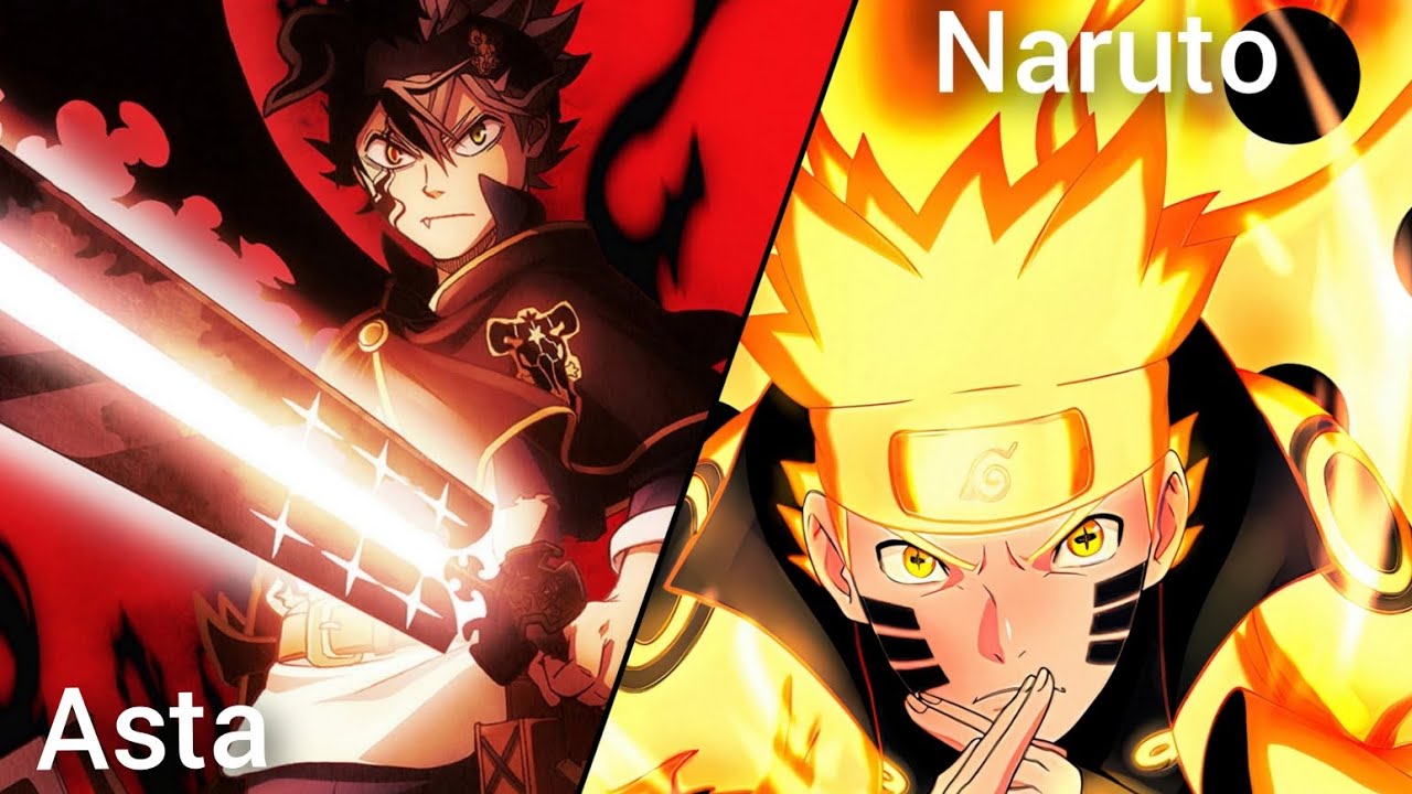 Naruto v.s Asta | Part 1 | Gif battle - YouTube