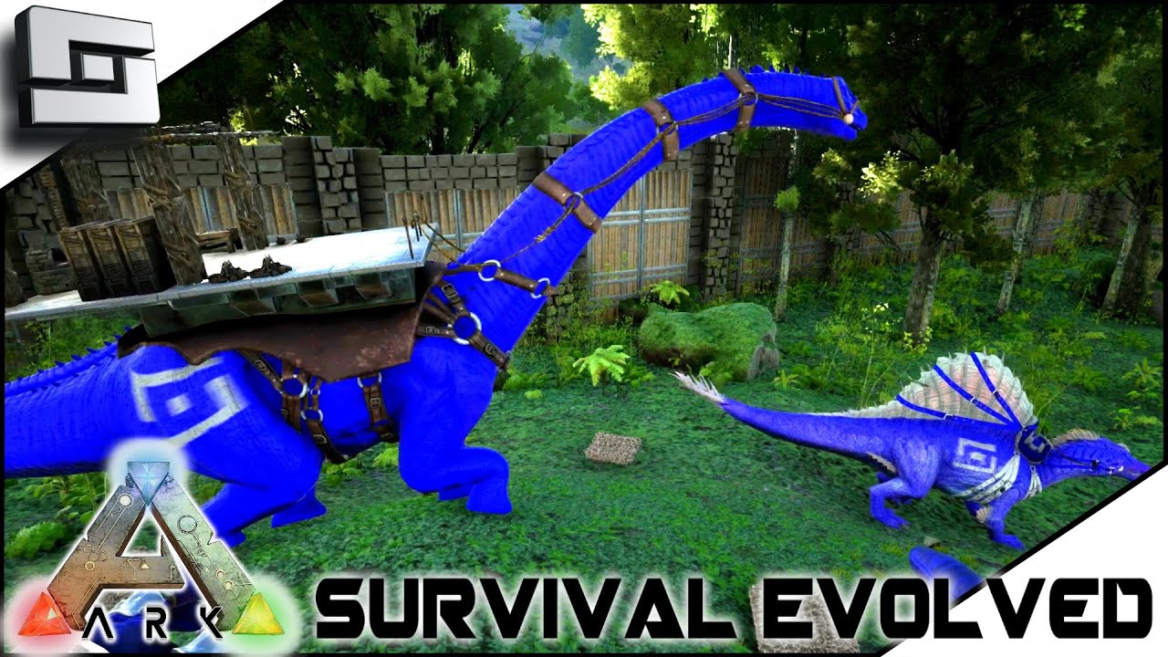 ARK: Survival Evolved - NEW BASE WALL! S2E26 ( Gameplay ) - YouTube