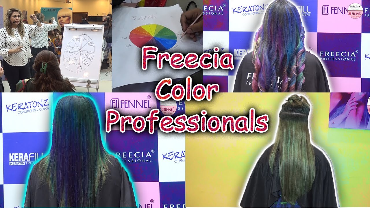 Professional Hair Color - FREECIA HAIR COLOR - YouTube