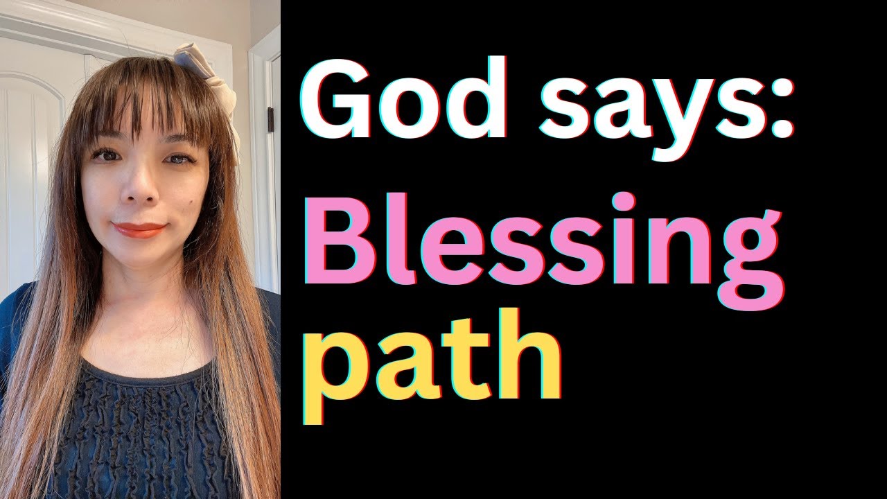 You are walking in a blessing path, not a normal path. #propheticword # ...