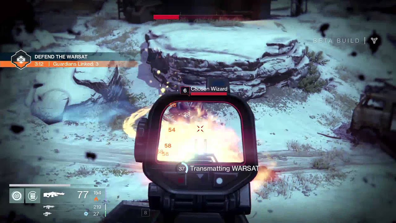 Destiny Xbox One Beta: Defend the Warsat - YouTube