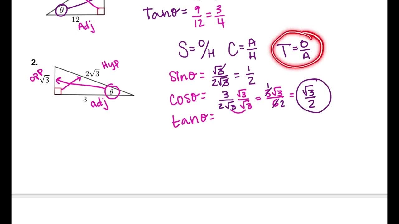 9 E Defining Trig Functions - YouTube