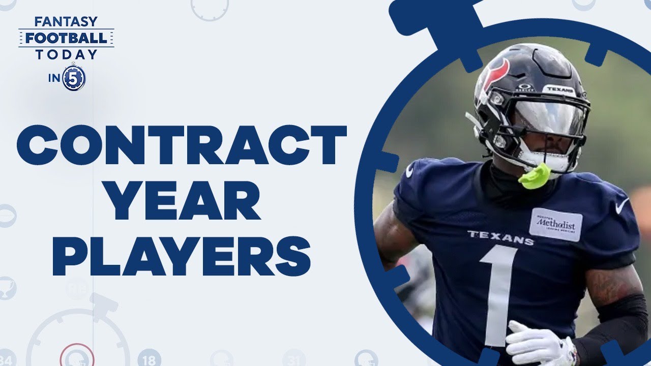 6 Contract Year Players: Ranking Projections for 2024 Fantasy Football ...