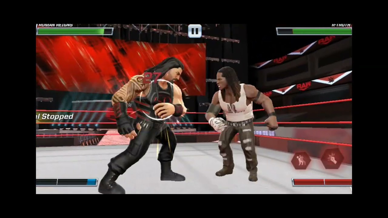 WWE // Roman Reigns vs. R-Truth // full match// Monday Night Raw - YouTube
