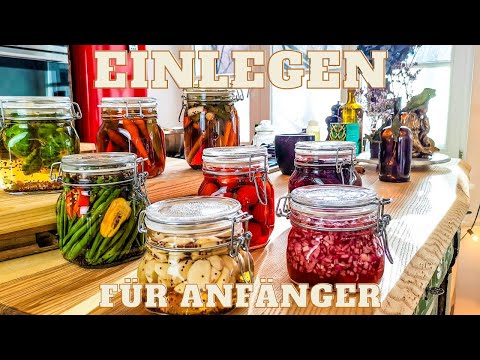 Wie Ihr Einfach Alles Einlegen Könnt | Einlegen, Fermentieren, Picklen
