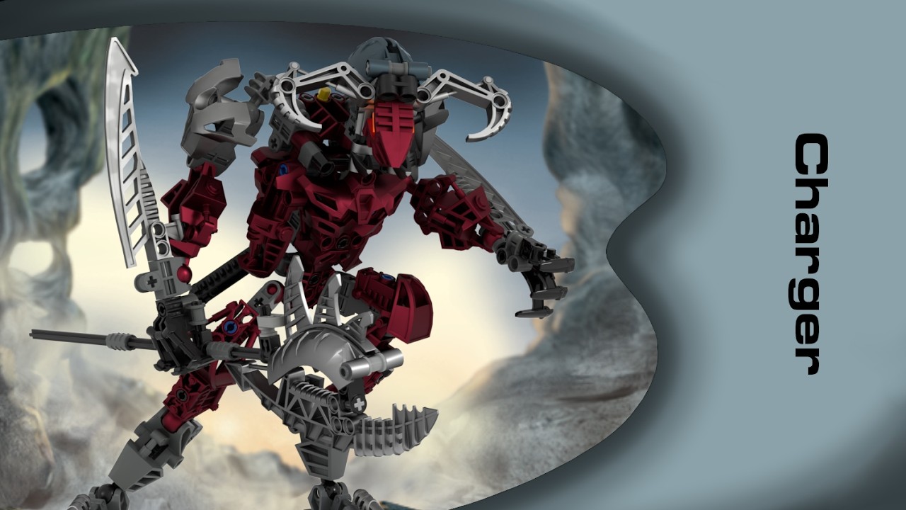 Lets Brick Bionicle - CHARGER - YouTube