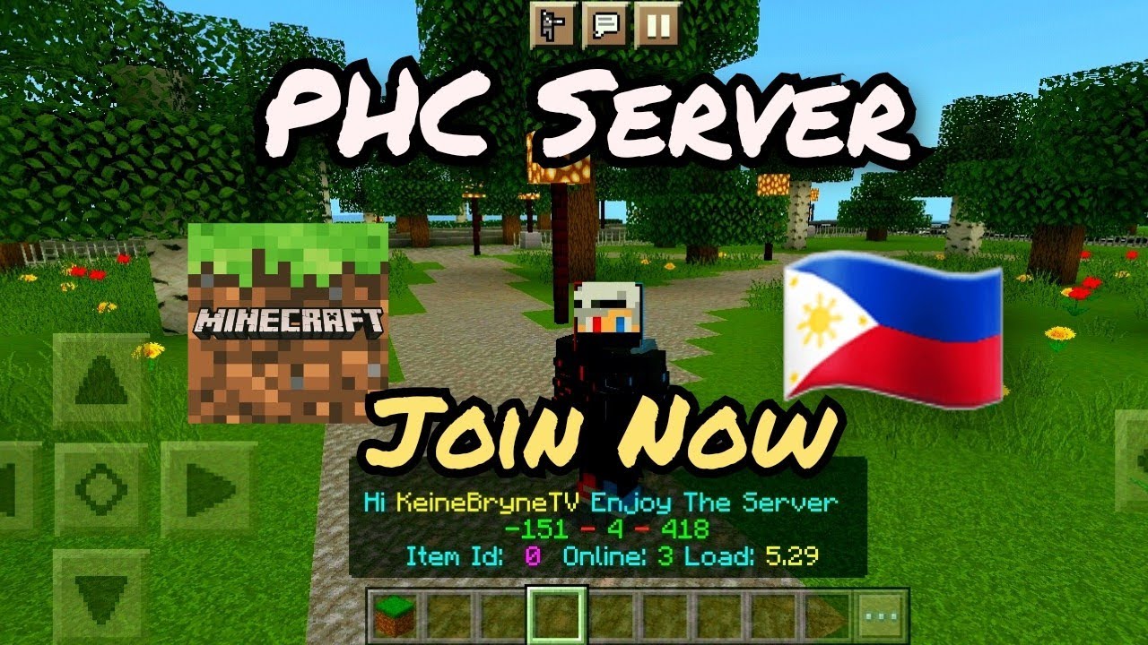 Pinoy Minecraft Server Philippine Highcrafters 🇵🇭 Join Now! 1.18+ - YouTube