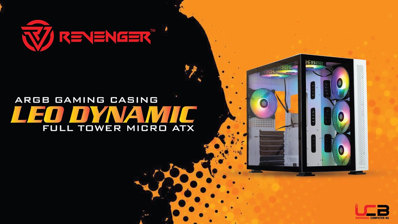 Revenger LEO DYNAMIC | ARGB Gaming Case Review | UCB - YouTube