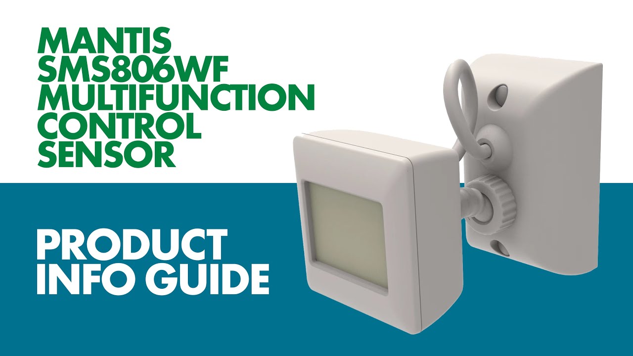 SENSORS - product info guide, MANTIS SMS806WF - YouTube