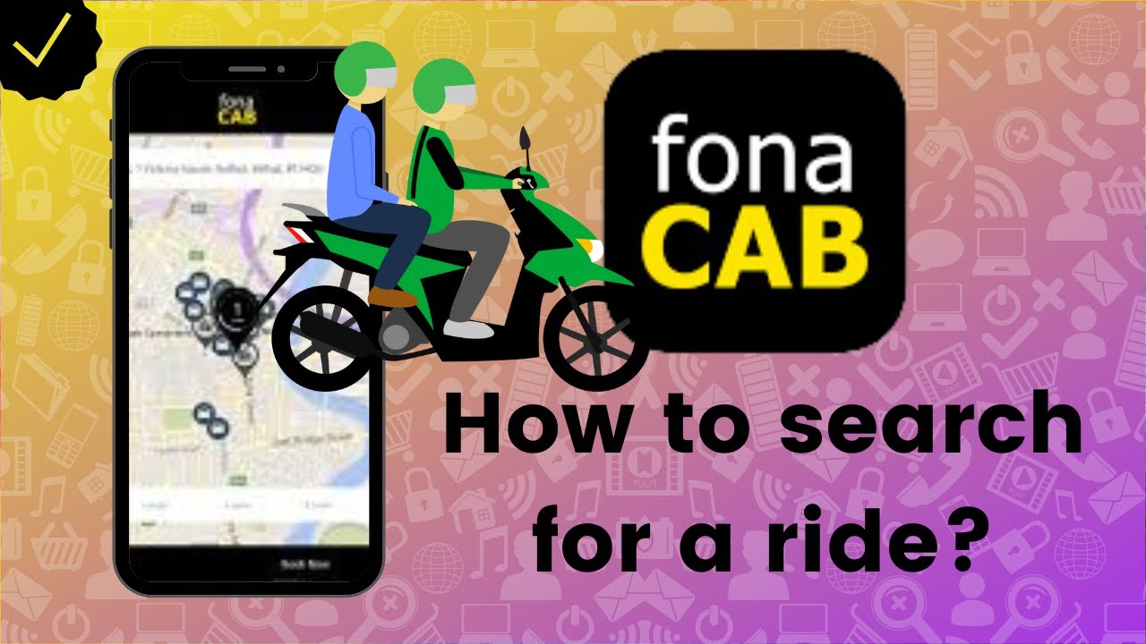 How to search for a ride in Fonacab Belfast? - YouTube