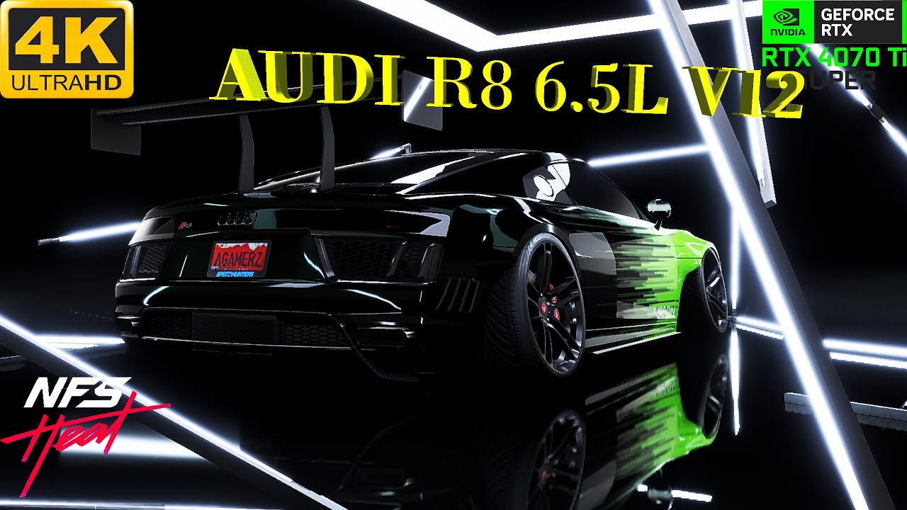NFS HEAT | AUDI R8 6.5L V12 CUSTOMIZATION AND GAMEPLAY | ULTRA GRAPHICS ...