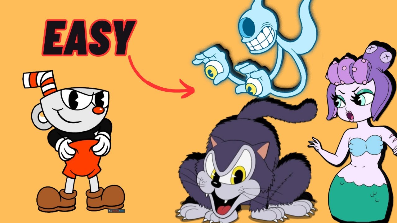 These CUPHEAD Bosses Are Light Work... [Cuphead part 6] - YouTube