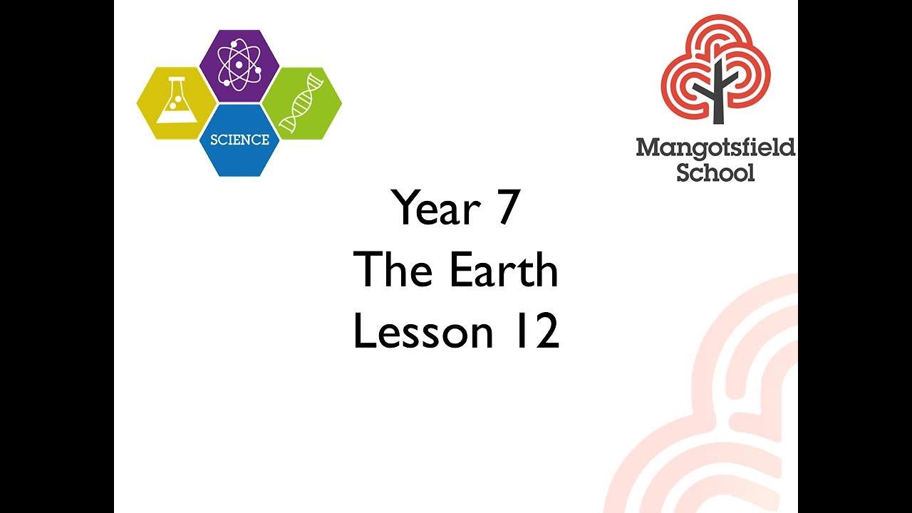 Yr 7 Earth - lesson 12 - YouTube
