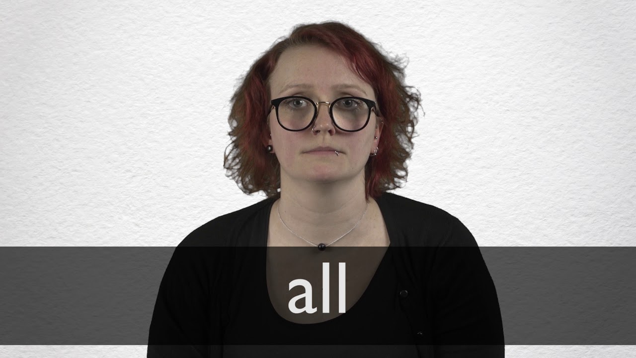 How To Pronounce ALL In British English YouTube