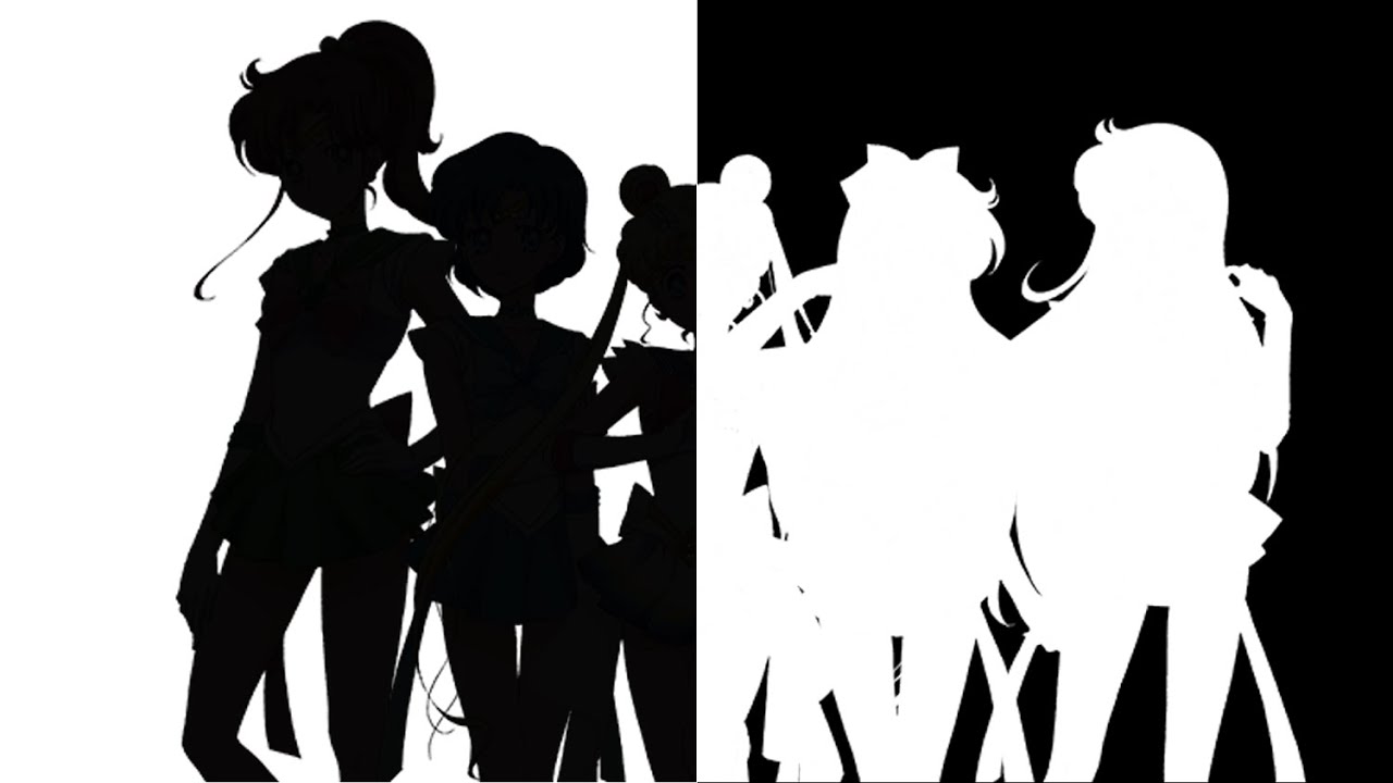 (REUPLOAD) Sailor Moon - Bad Apple (REMAKE) - YouTube