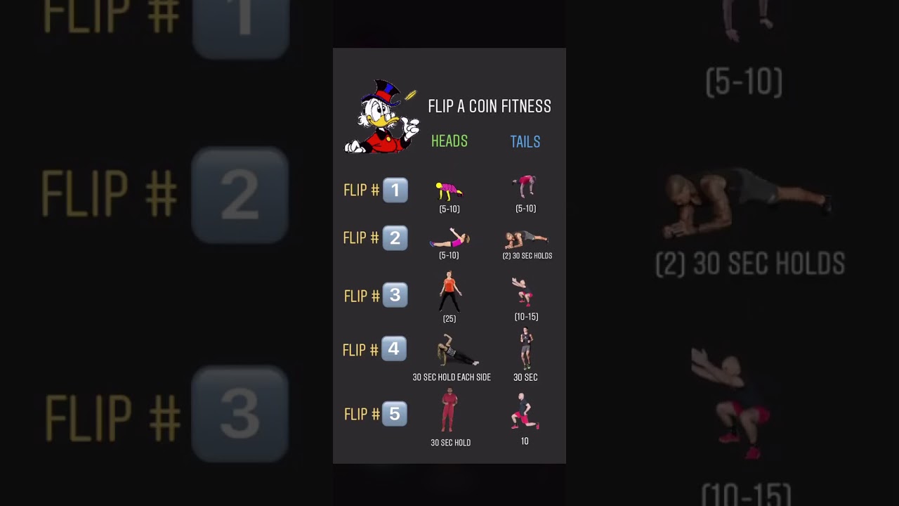 Flip A Coin Fitness - YouTube
