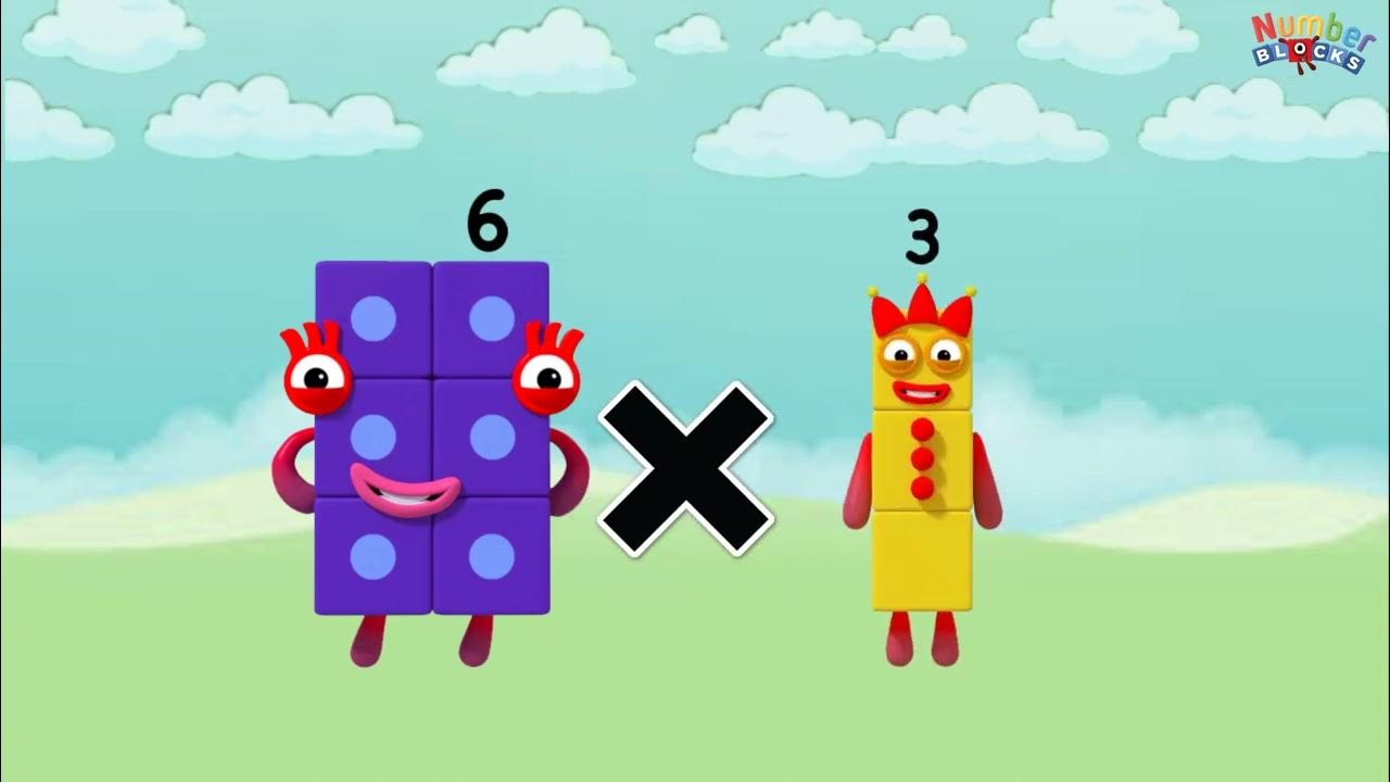New Meta Numberblocks Learn Number 1 to 10 Multiplied by 3 - Learn to Count Multiply Numbers by ...