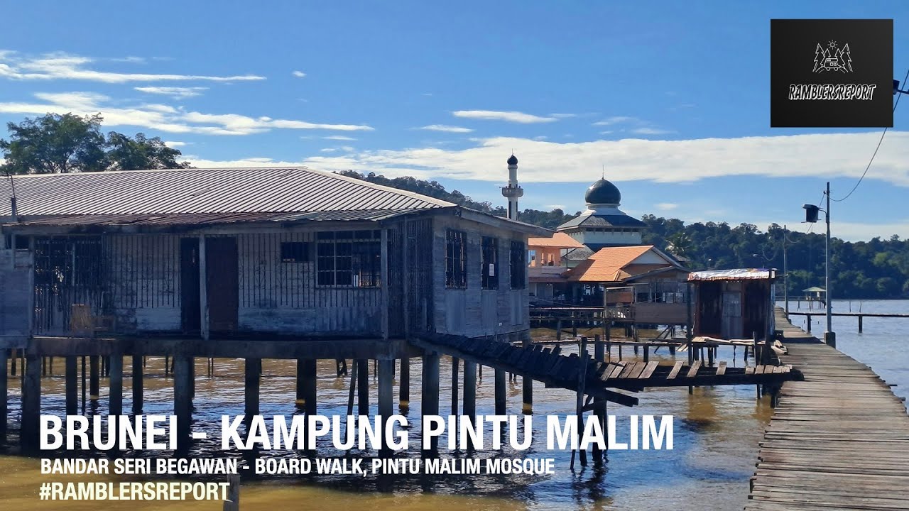 'Borneo Backpacking' - Bandar Seri Begawan - Kampung Pintu Malim - YouTube