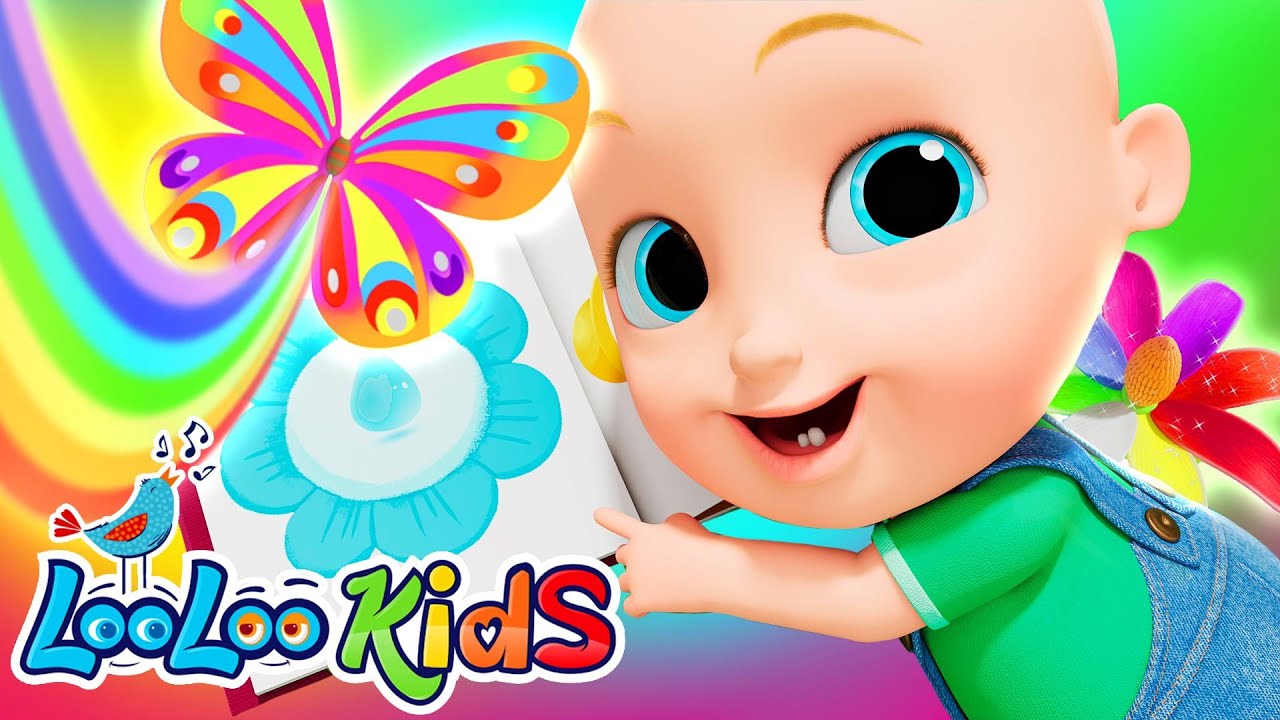 🟡What Color Is It? - KIDS Songs Fun Mix - LooLoo Kids Nursery Rhymes ...