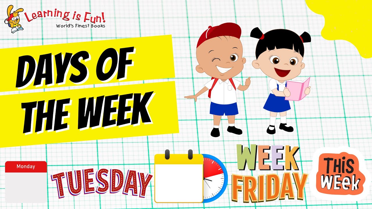 DAYS OF THE WEEK | MATH | LEARNING MATHEMATICS - YouTube