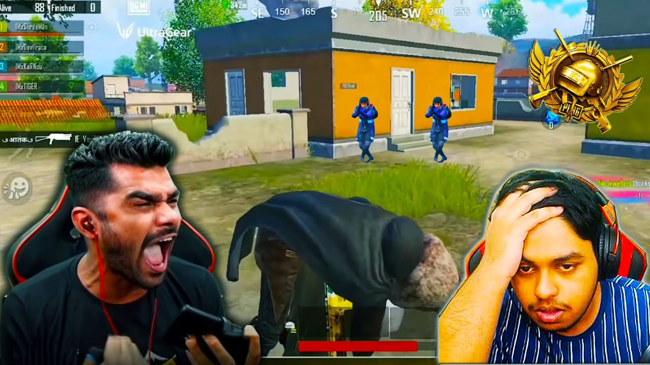 MOST ANGRY BGMI Pro Player Fragger Shreeman Legend live BEST Moments in ...