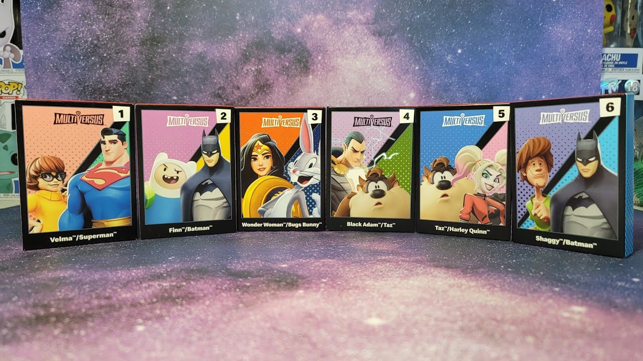 FULL SET OF WARNER BROS MULTIVERSUS MCDONALD'S HAPPY MEAL COLLECTIBLE ...