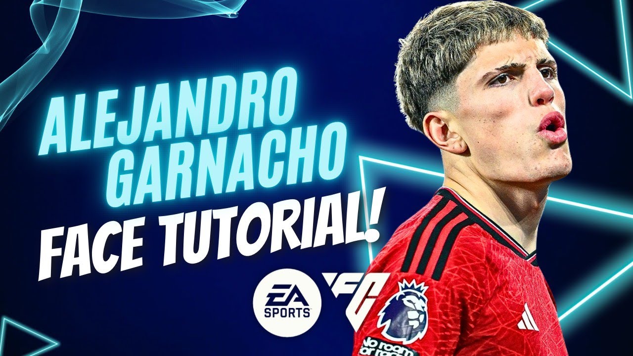 How to create ALEJANDRO GARNACHO in EA FC24 - YouTube