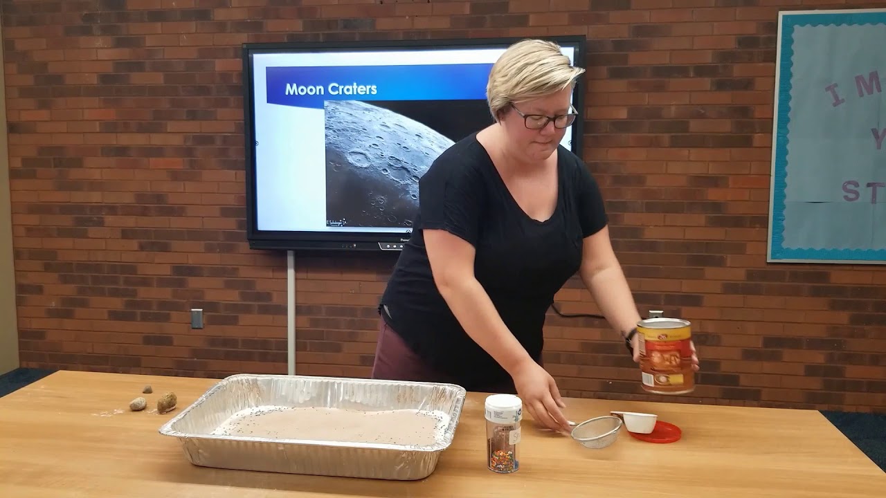 Kids Discover - Moon Craters - YouTube