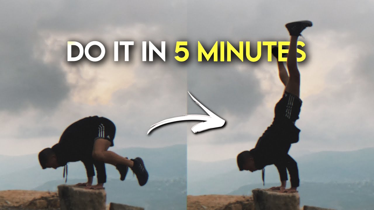 How to press your body up to a handstand…IN 5 MINUTES !!! - YouTube
