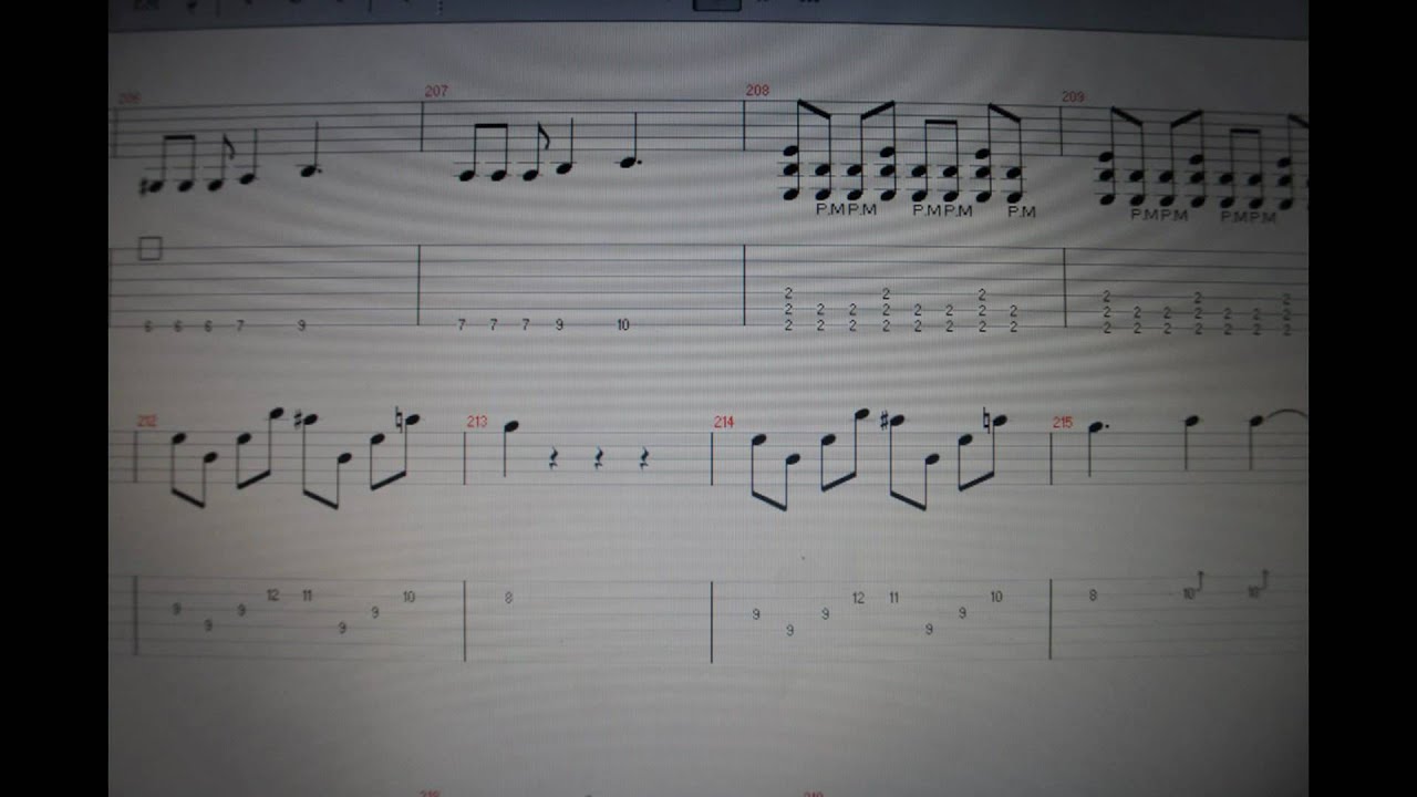 Avenged Sevenfold-Buried Alive TABS - YouTube