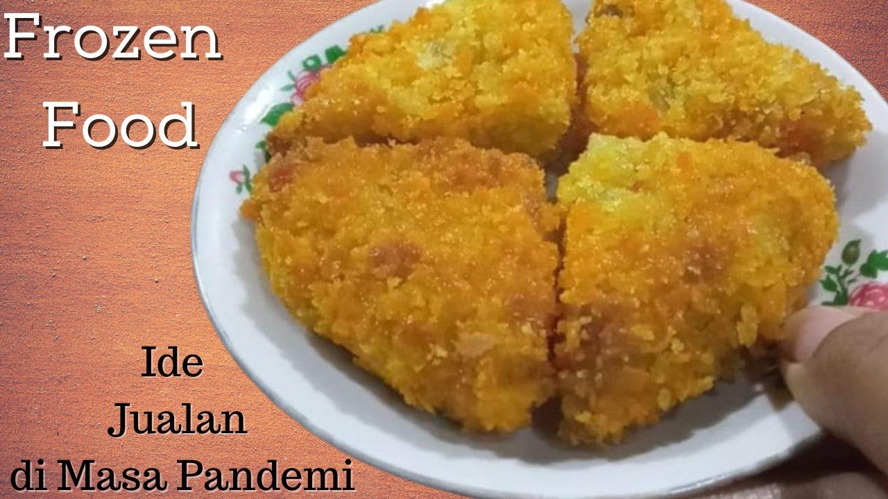 MEMBUAT NUGET PISANG( FROZEN FOOD ) - YouTube