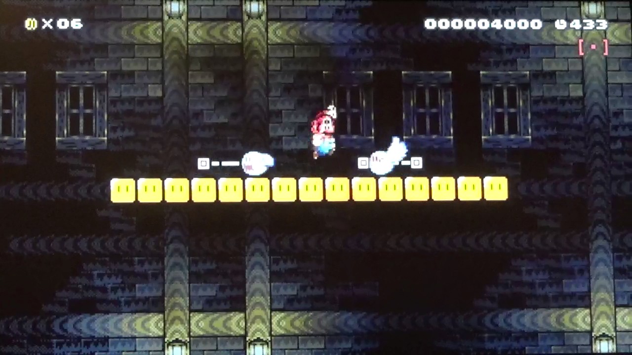 Super Mario Maker Level Showcase: Peek-A-BOO! - YouTube