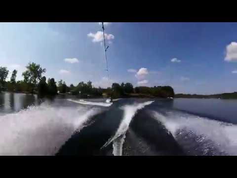 Jeff wakeboarding - 2017 - YouTube
