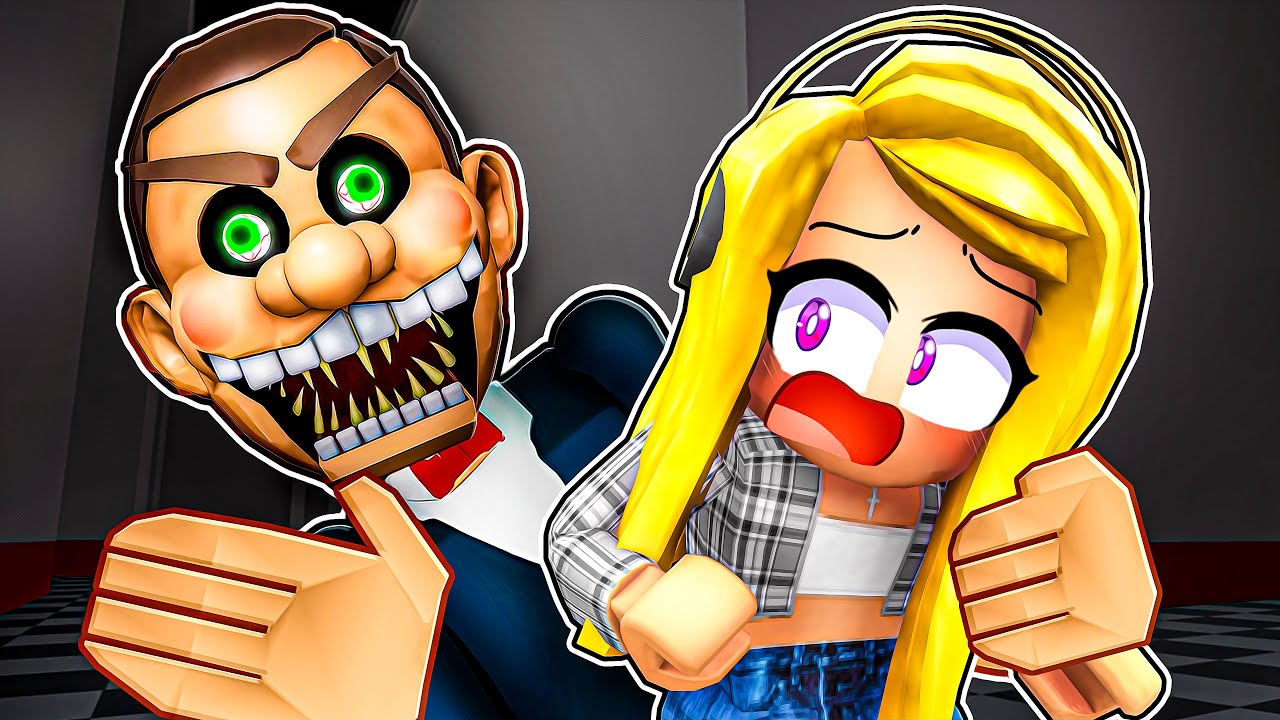 Can Trinity Escape Mr Funny's Toy Shop??!! Scary Obby - YouTube
