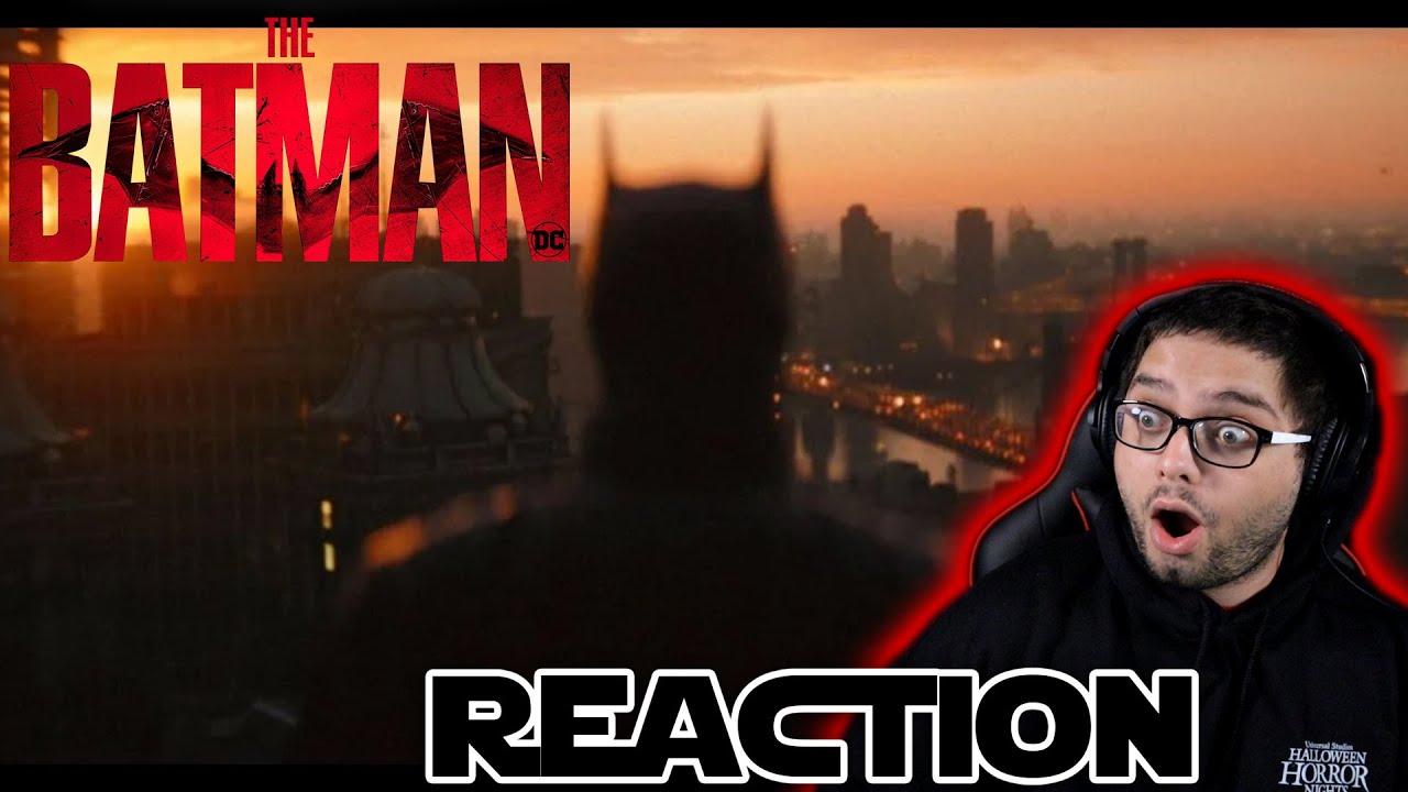 The Batman Official Trailer REACTION!| Robert Pattinson - YouTube