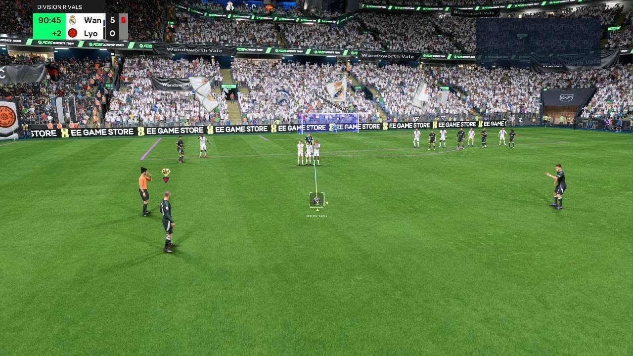 fc 25 long range free kick - YouTube