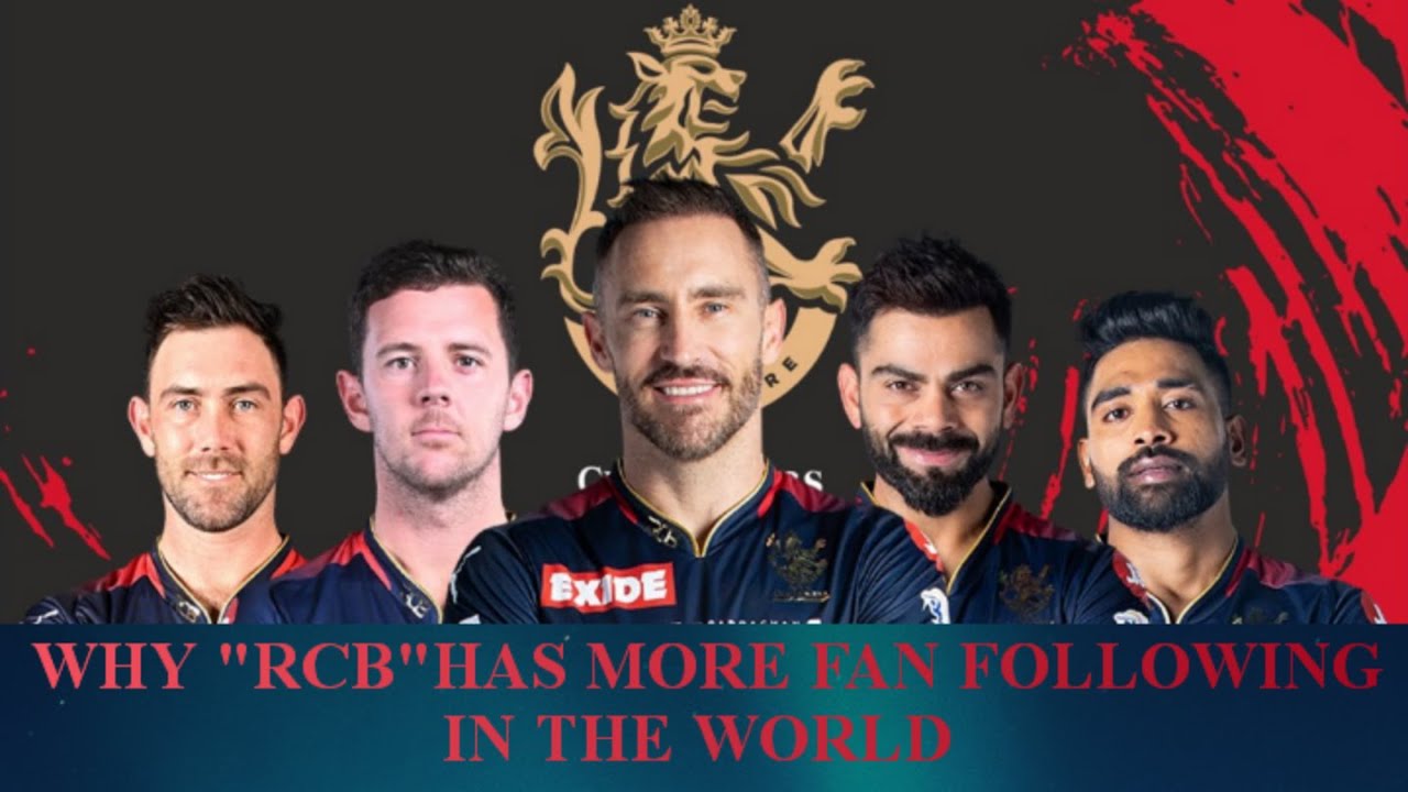 WHY RCB HAS MORE FAN FOLLOWING | RCB |BMR Info Reels - YouTube