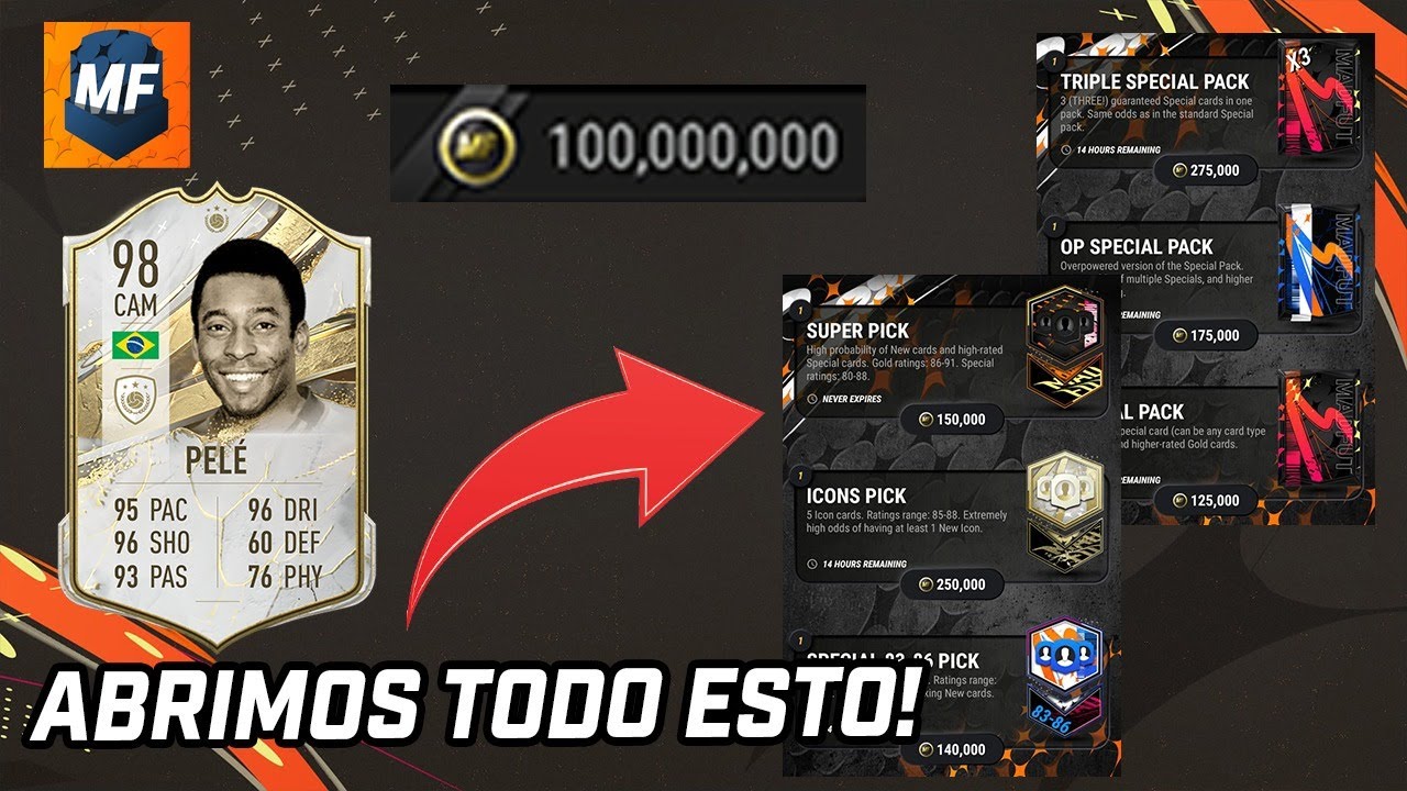 PACK OPENING EN MADFUT 23! - YouTube