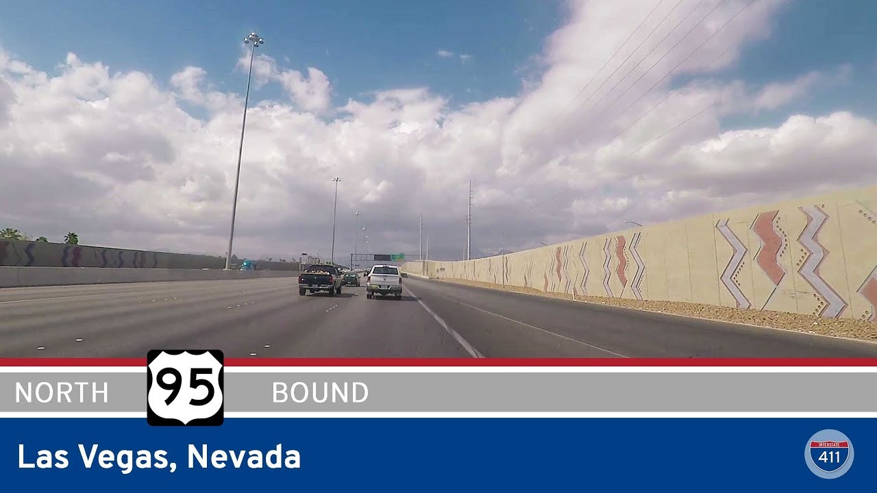 US Highway 95 - Las Vegas - Nevada | Drive America's Highways 🚙 - YouTube
