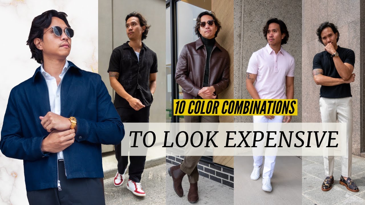 10 Color Combinations That Look Expensive | Darryl Arante - YouTube