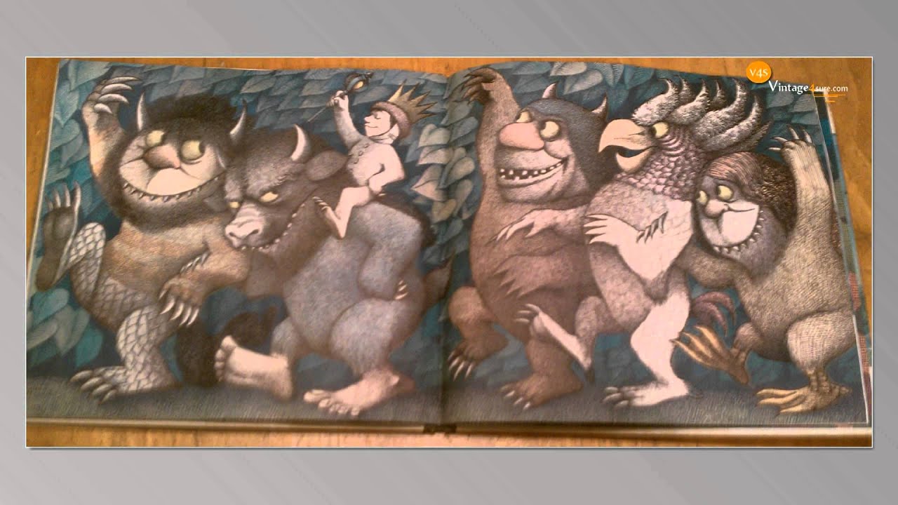 Where The Wild Things Are- First Edition 1963 - YouTube