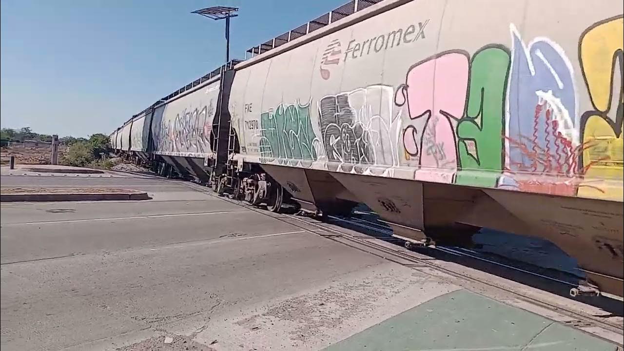 Directo Empalme Guadalajara FXE 4512 FXE 3188 Rumbo Sur - YouTube