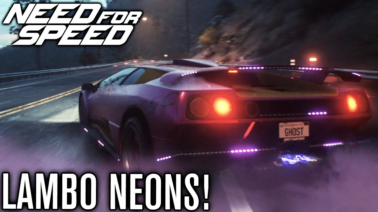 LAMBORGHINI DIABLO NEONS! | Need for Speed 2015 Gameplay (MOROHOSHI ...