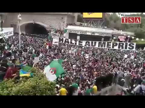 la place Audin, imposant rassemblement - YouTube