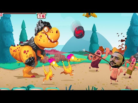 SALDIM T-REX İ MAĞARA ADAMLARINA