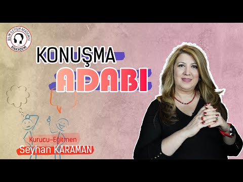 KONUŞMA ADABI | GÖRGÜ NEZAKET KURALLARI