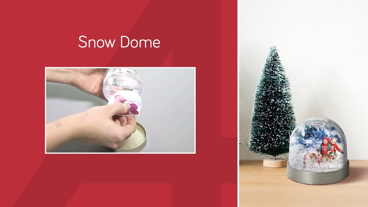 Snow Dome - Metallic Base - YouTube